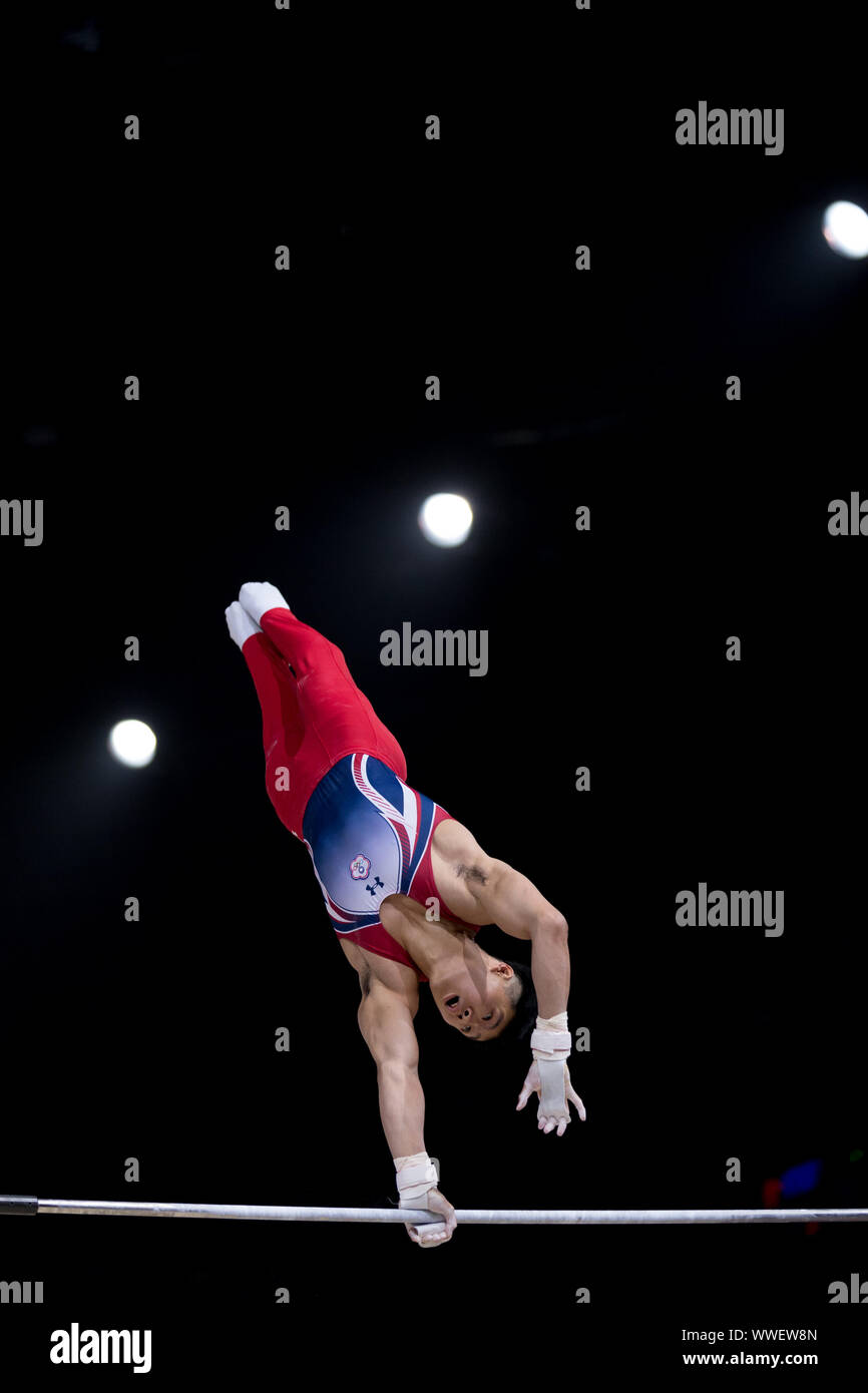 Paris, France. 15th Sep, 2019. Chia Hung Tang from Taipei during 2019 ...