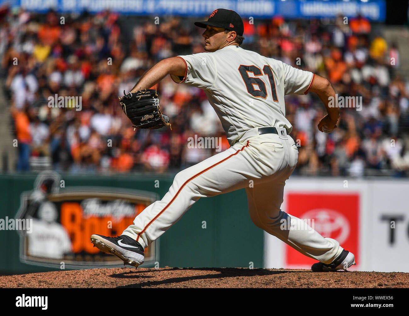San Francisco, California, USA. 15th Sep, 2019. San Francisco Giants ...