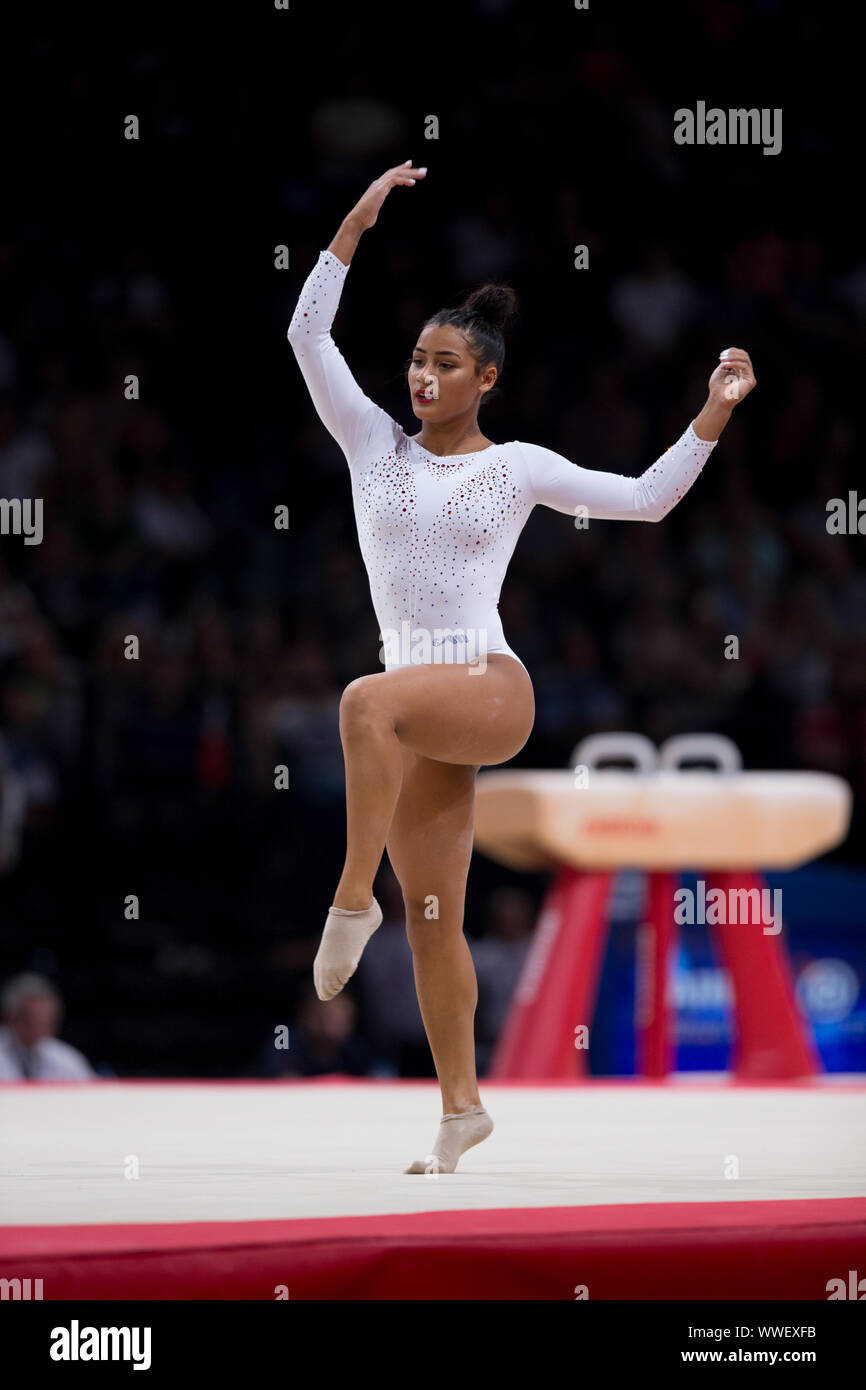 Paris, France. 15th Sep, 2019. Marine Boyer from France during 2019 FIG ...