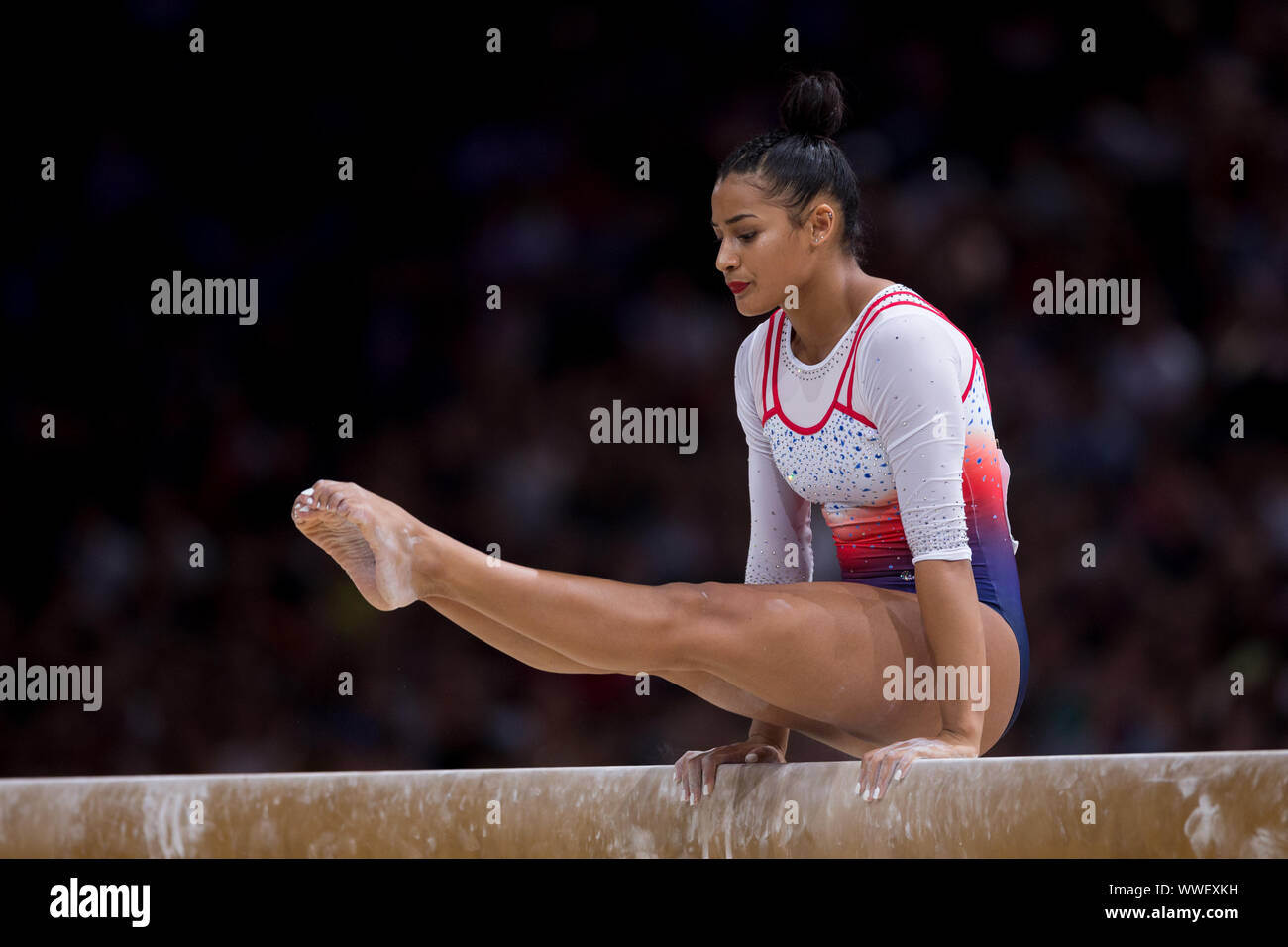 Paris, France. 15th Sep, 2019. Marine Boyer from France during 2019 FIG ...