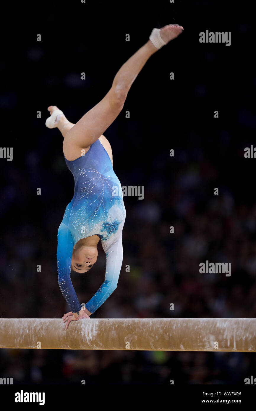 Paris, France. 15th Sep, 2019. Rose Woo from Canada during 2019 FIG ...