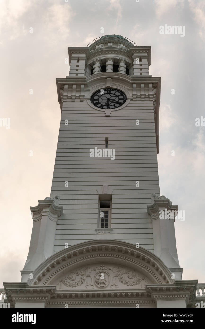 White clock tower hi-res stock photography and images - Alamy