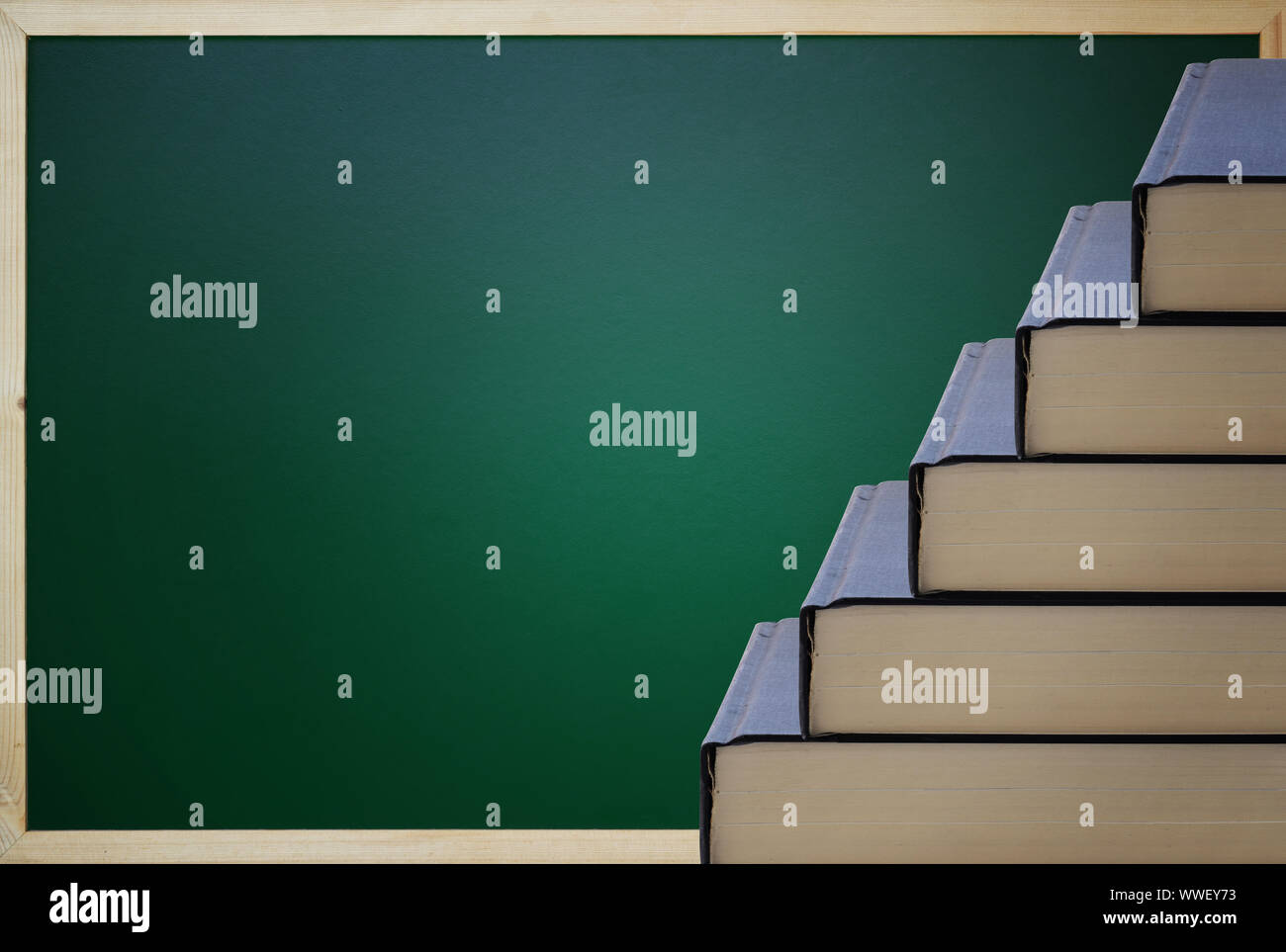 Education concept, knowledge management, idea growing, stairs to ...