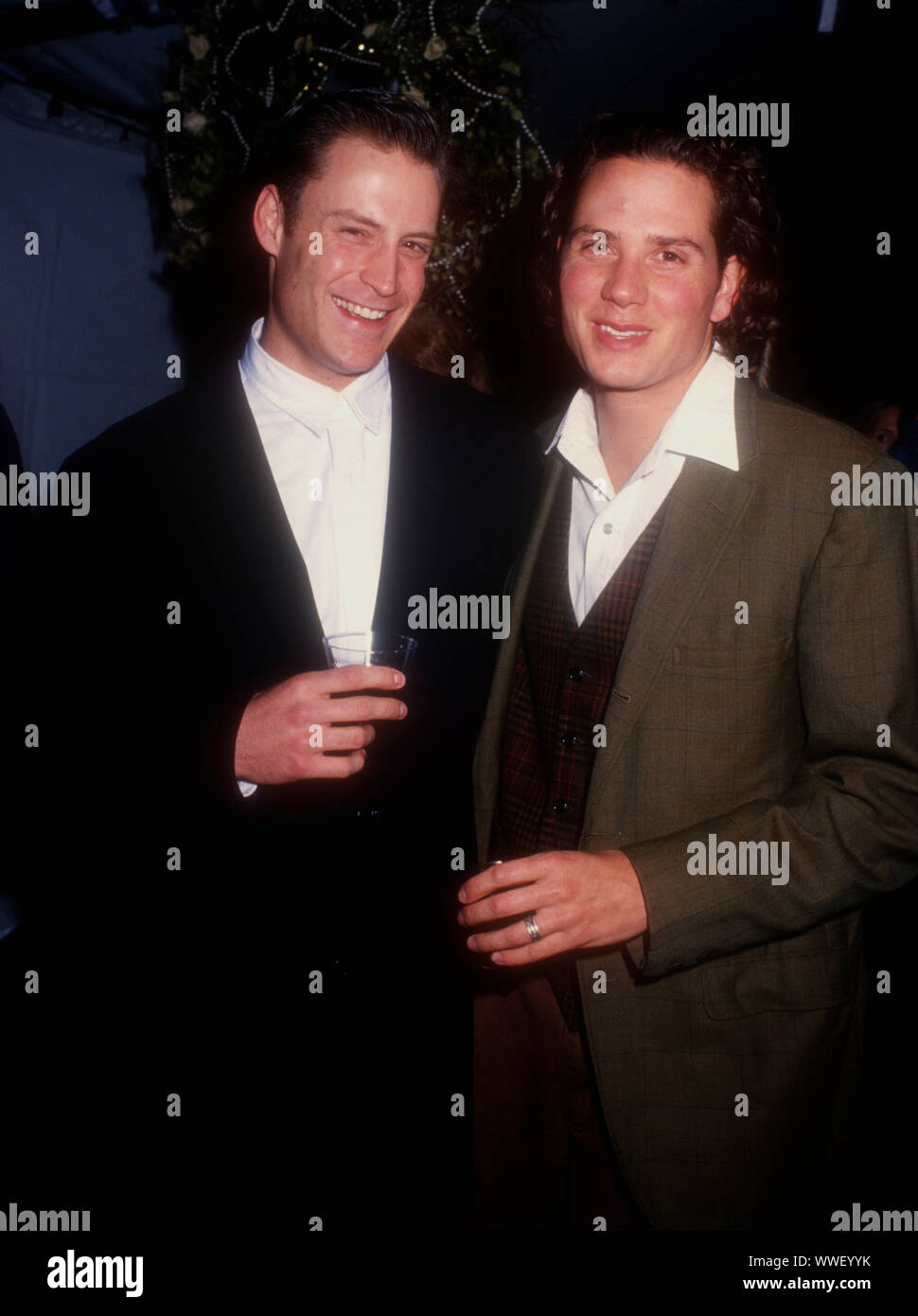 West Hollywood, California, USA 10th December 1994 Actors attend the ...