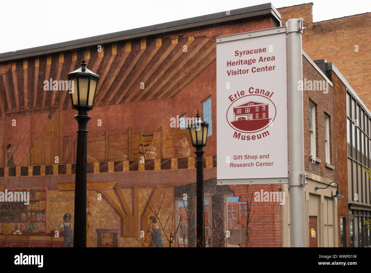 Erie Canal Museum in Syracuse New York Stock Photo - Alamy