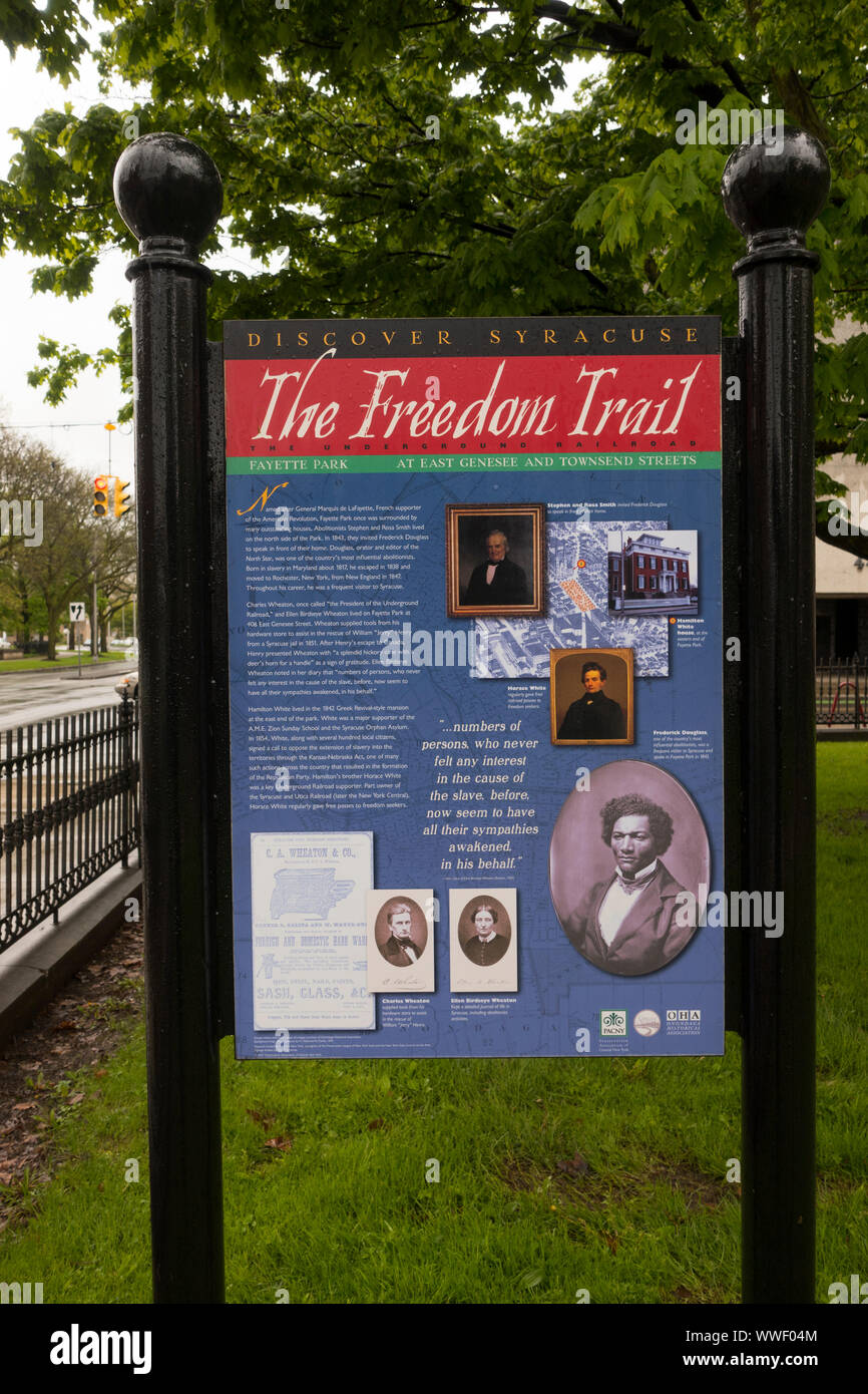 Underground railroad freedom trail hi-res stock photography and images ...