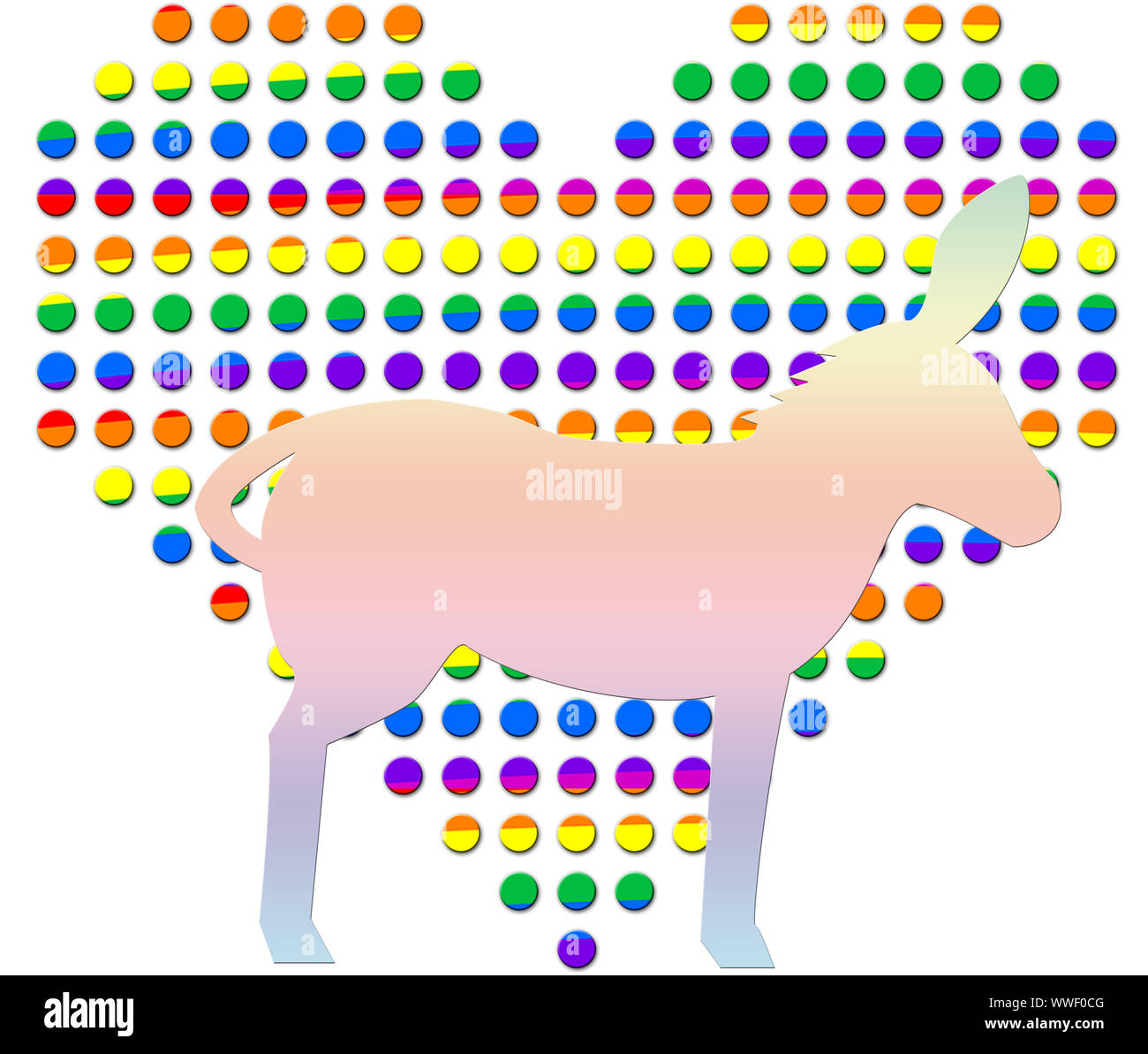 Donkey heart hi-res stock photography and images - Alamy