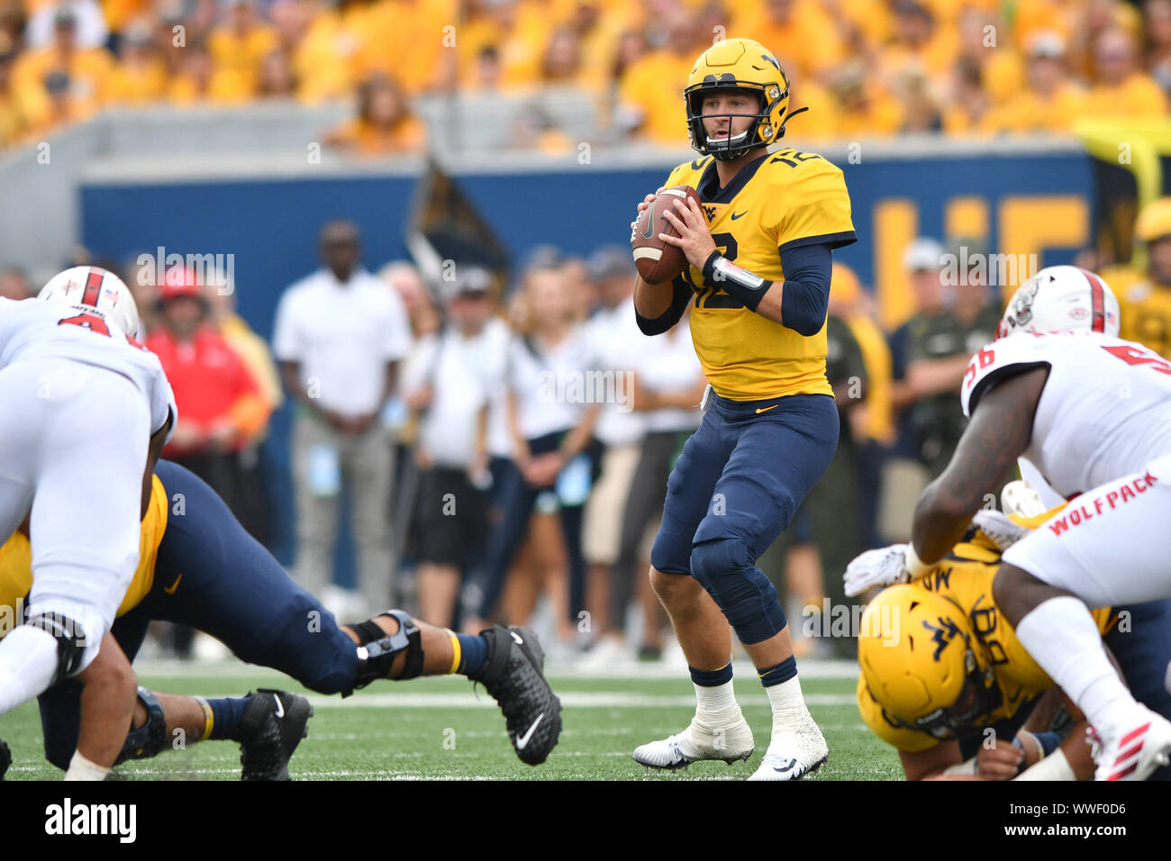 Morgantown, West Virginia, USA. 14th Sep, 2019. West Virginia ...