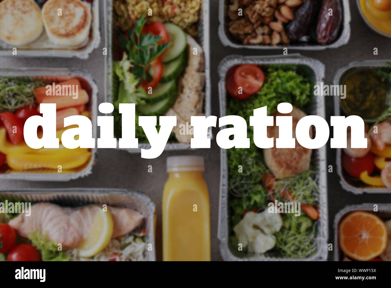 Food ration pack hi-res stock photography and images - Alamy