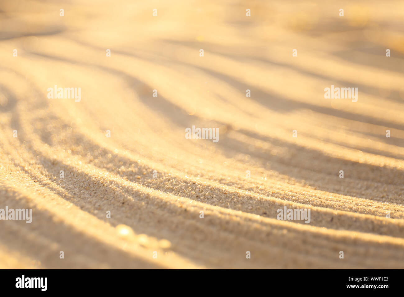 Sand with pattern, closeup Stock Photo - Alamy