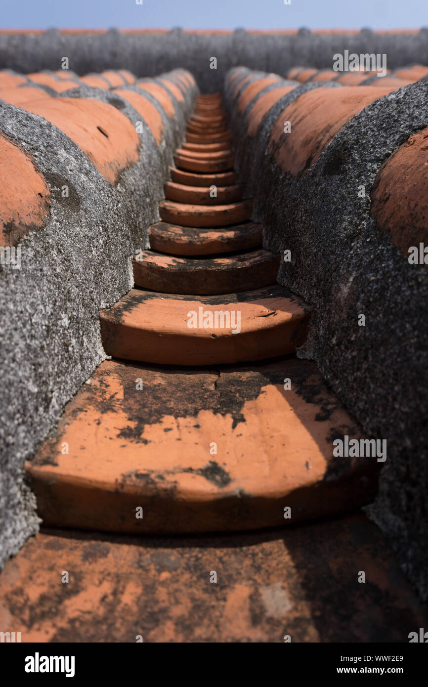 Japanese roof tiles hi-res stock photography and images - Alamy