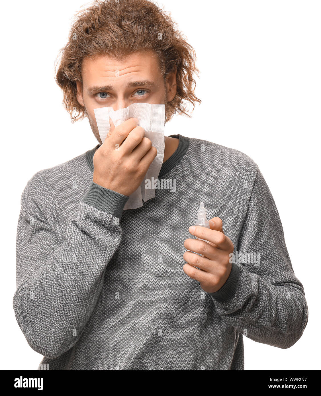 Sneezing drops hi-res stock photography and images - Alamy