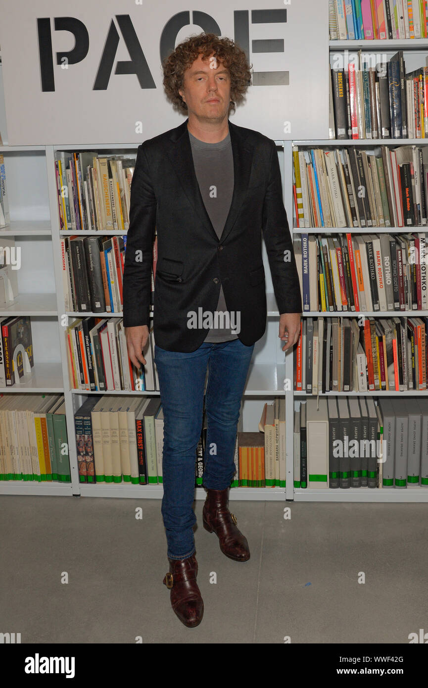 NEW YORK, NY - SEPTEMBER 12: Jonah Freeman attends Pace Gallery ...