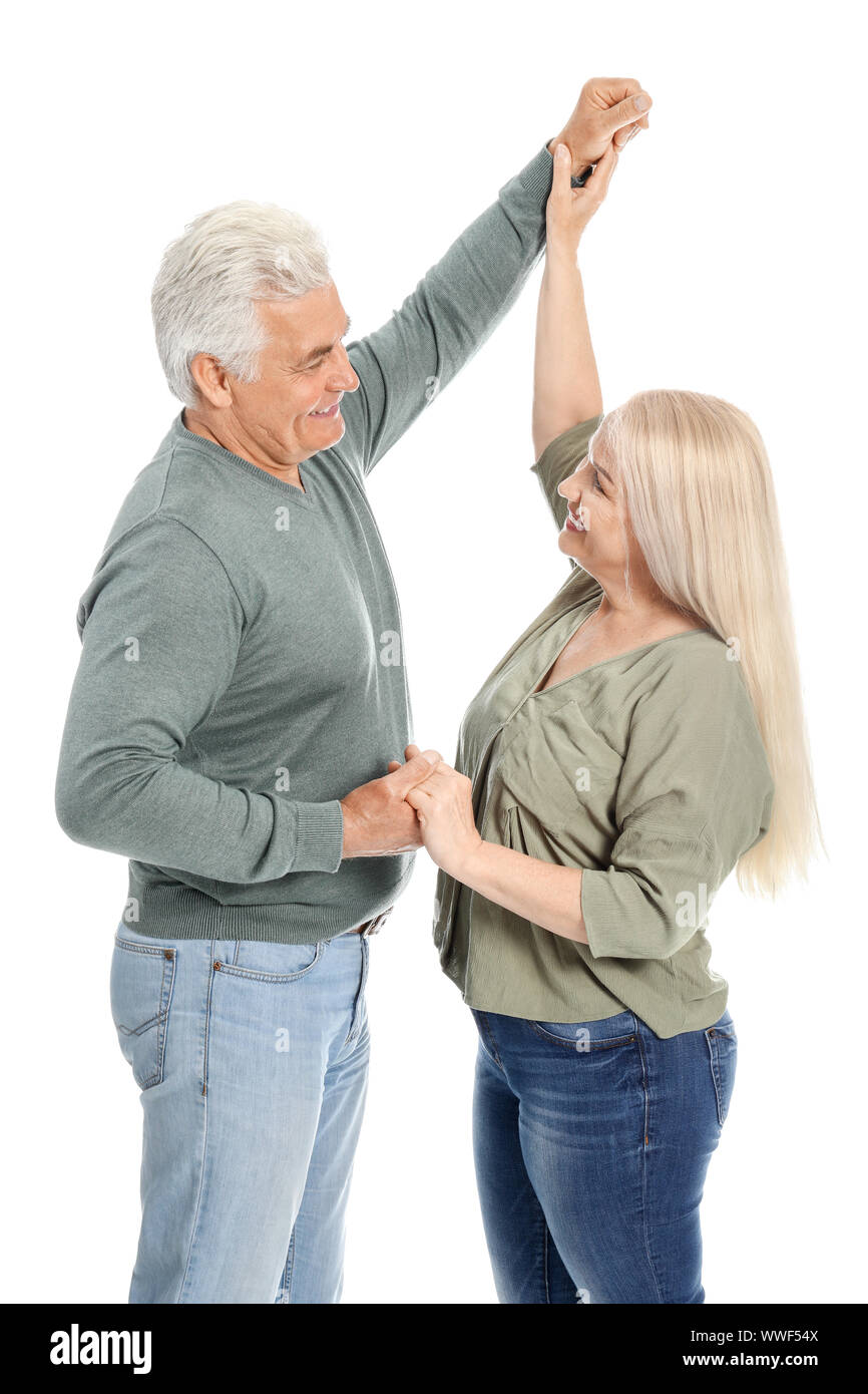 Dance family happy in Cut Out Stock Images & Pictures - Alamy