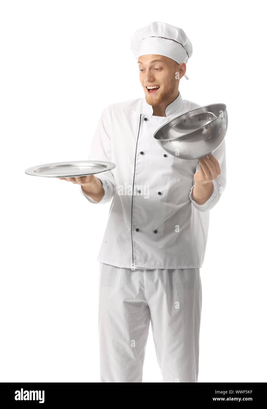 Surprised chef hi-res stock photography and images - Alamy