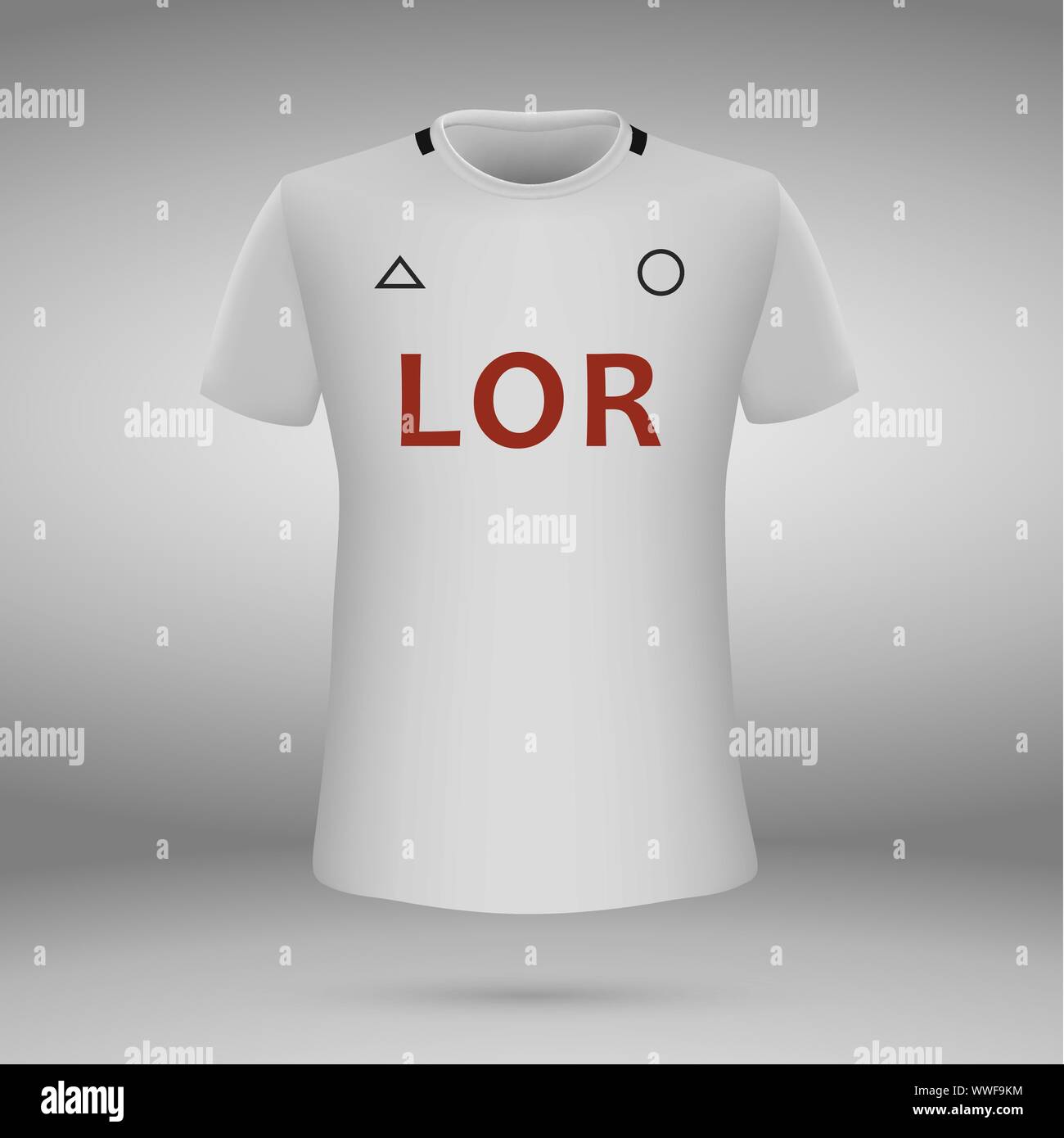 football kit Tottenham, t-shirt. soccer jersey. Vector illustration ...