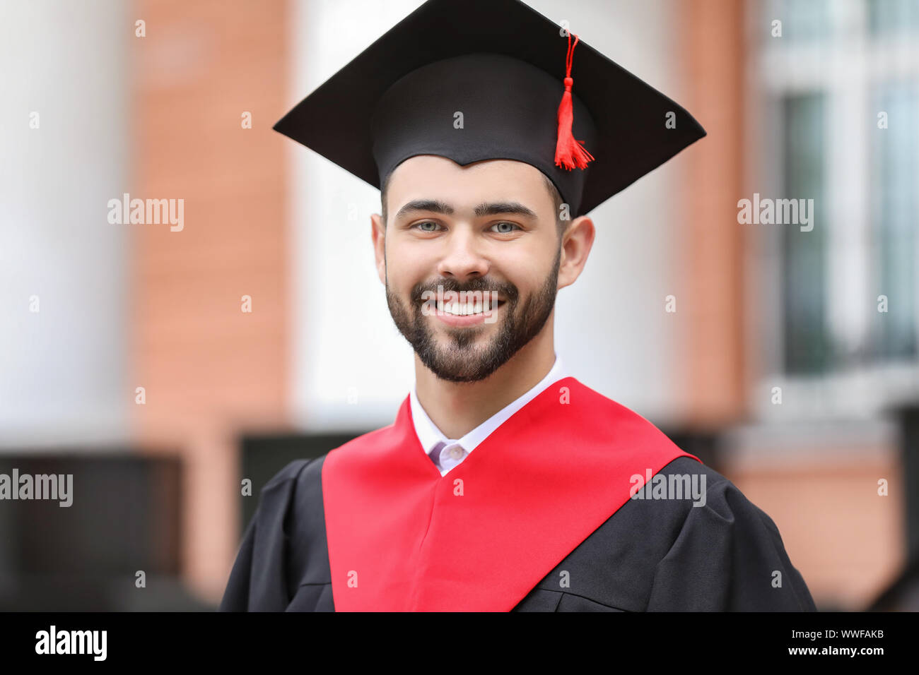 Commencement robe hi-res stock photography and images - Alamy