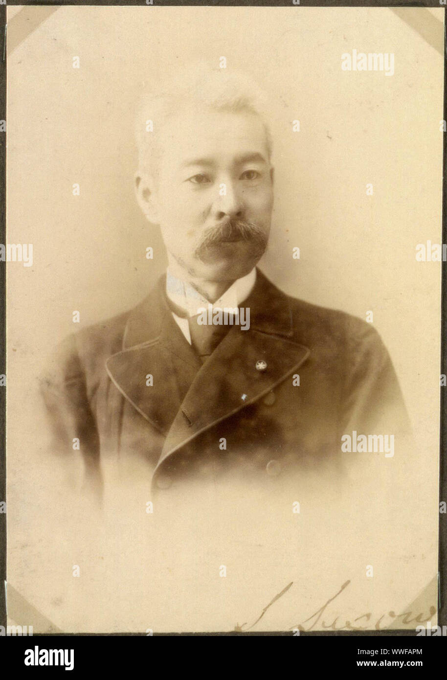 A Japanese man in a European dress Japan Stock Photo - Alamy