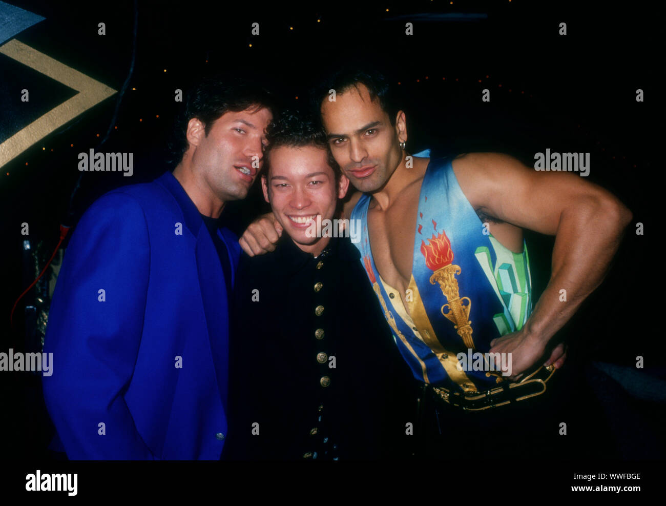 West Hollywood, California, USA 10th December 1994 Guest, Dancer Kevin ...