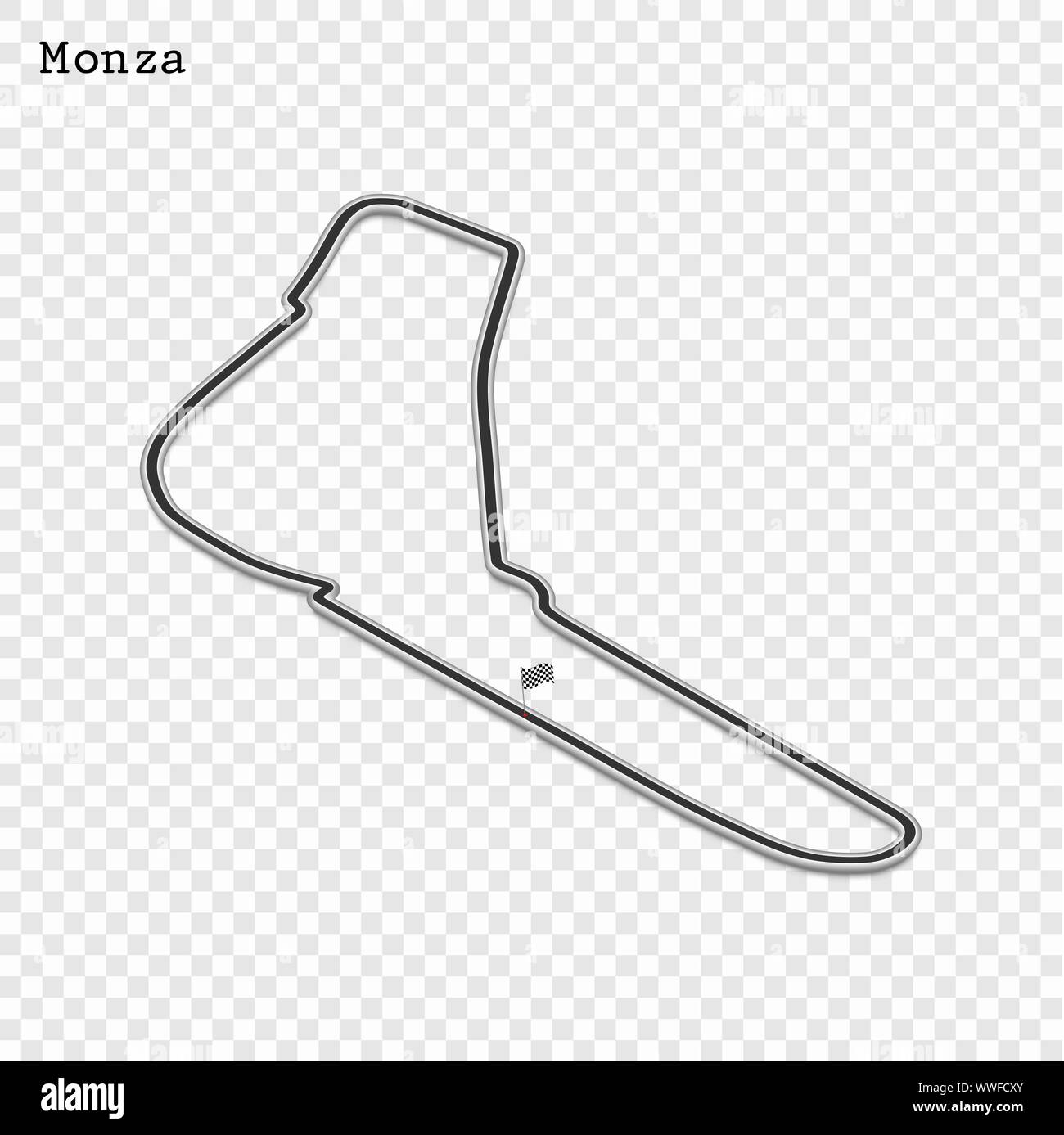Formula 1 monza view Stock Vector Images - Alamy