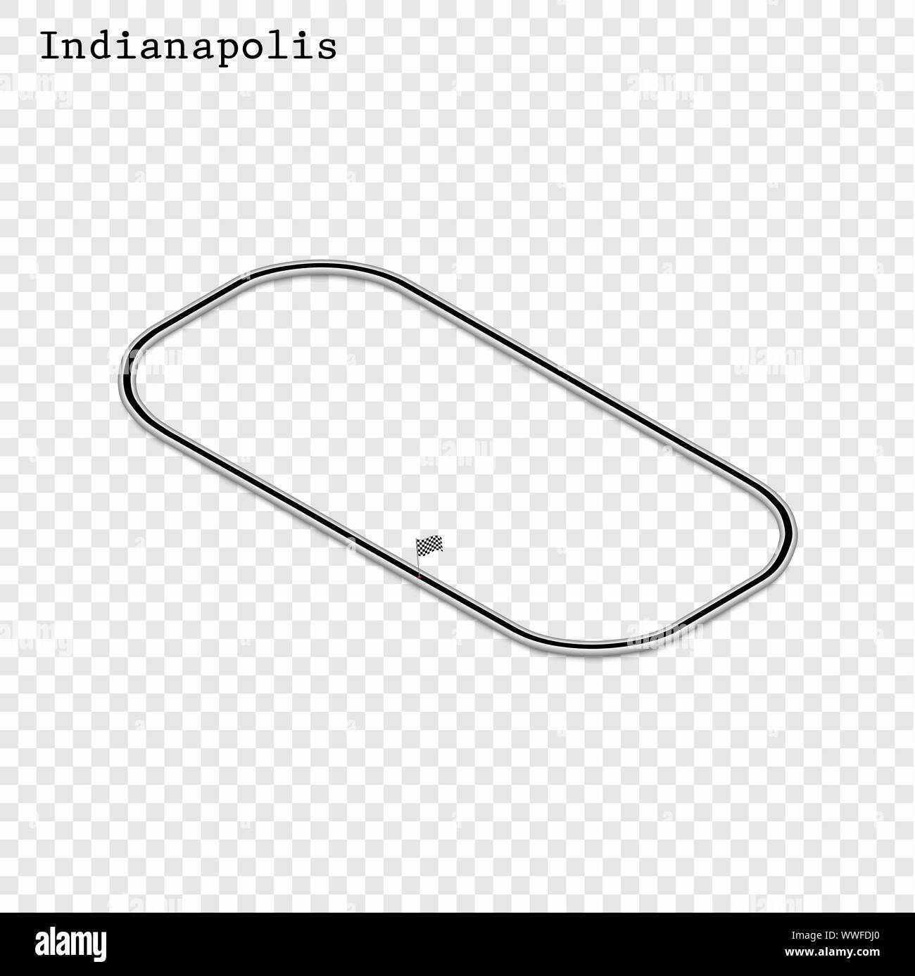 Indianapolis grand prix race track. circuit for motorsport and ...