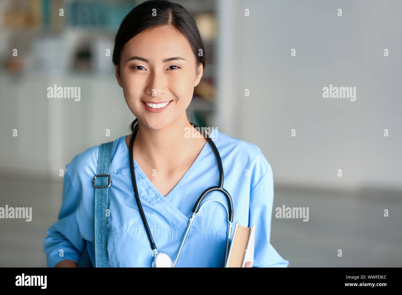 Asian teenager and medical exam hi-res stock photography and images - Alamy