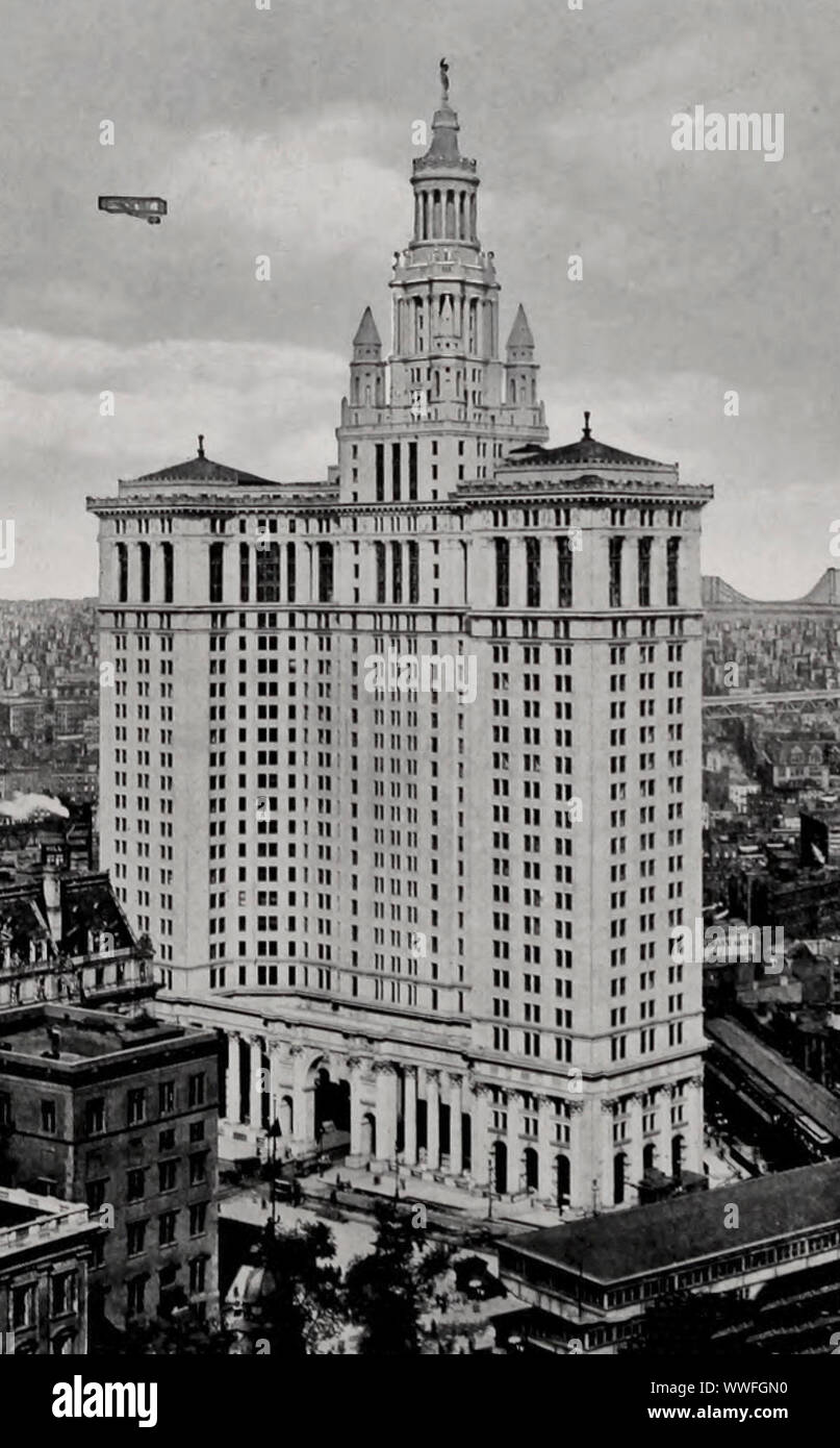 Municipal Building, New York City, circa 1913 Stock Photo - Alamy