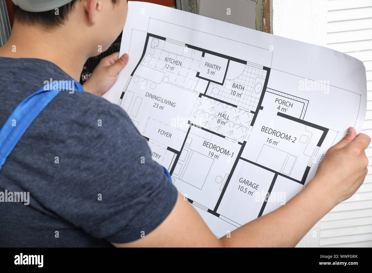 Electrician plan hi-res stock photography and images - Alamy