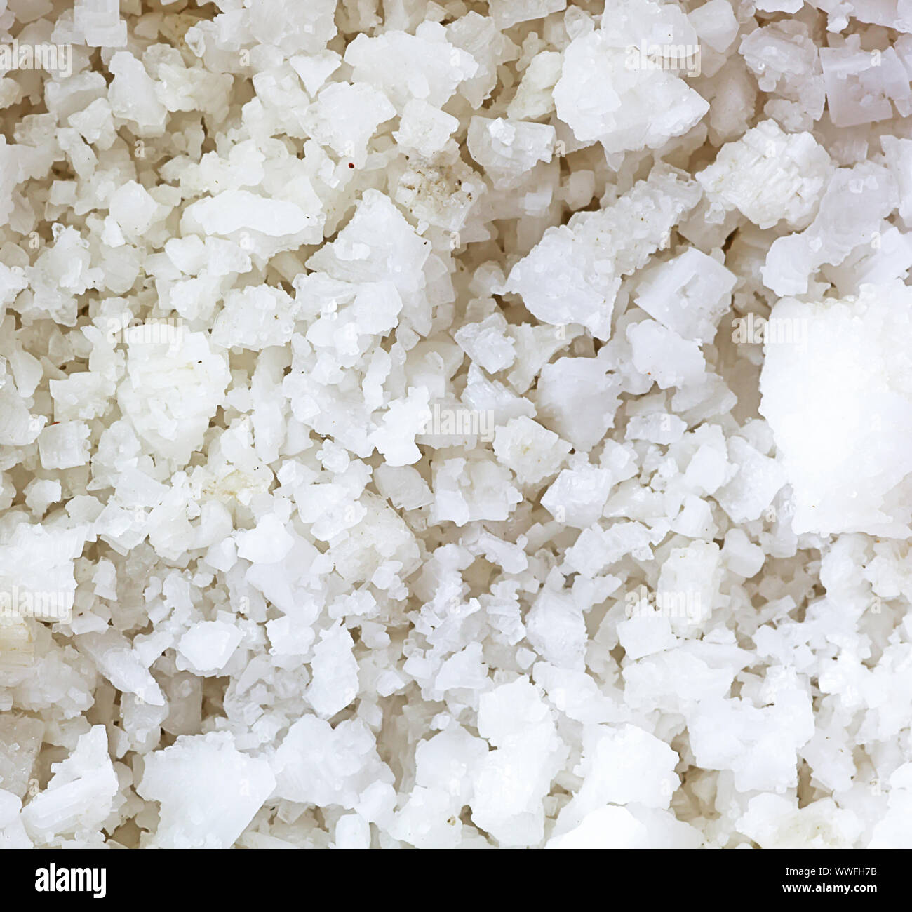 Close up white sea salt background Stock Photo - Alamy