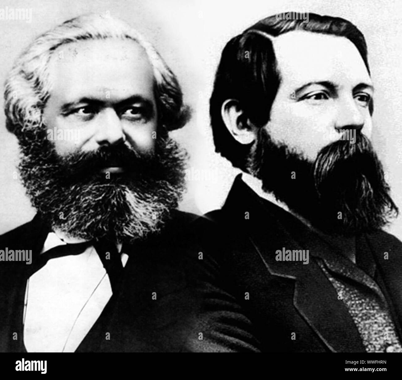 Karl marx engels photo Black and White Stock Photos & Images - Alamy