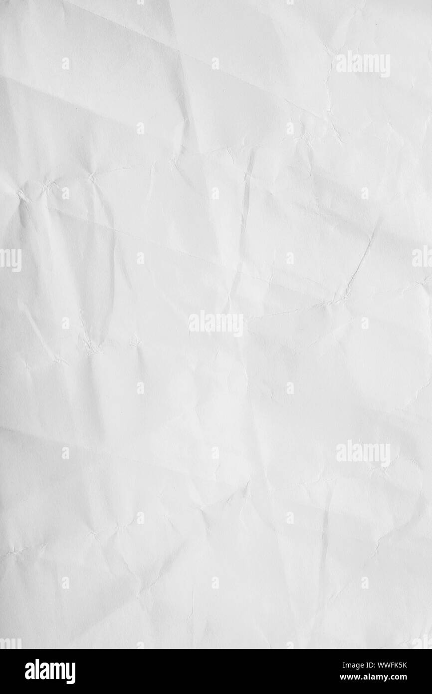 Texture of crumpled paper, closeup Stock Photo - Alamy