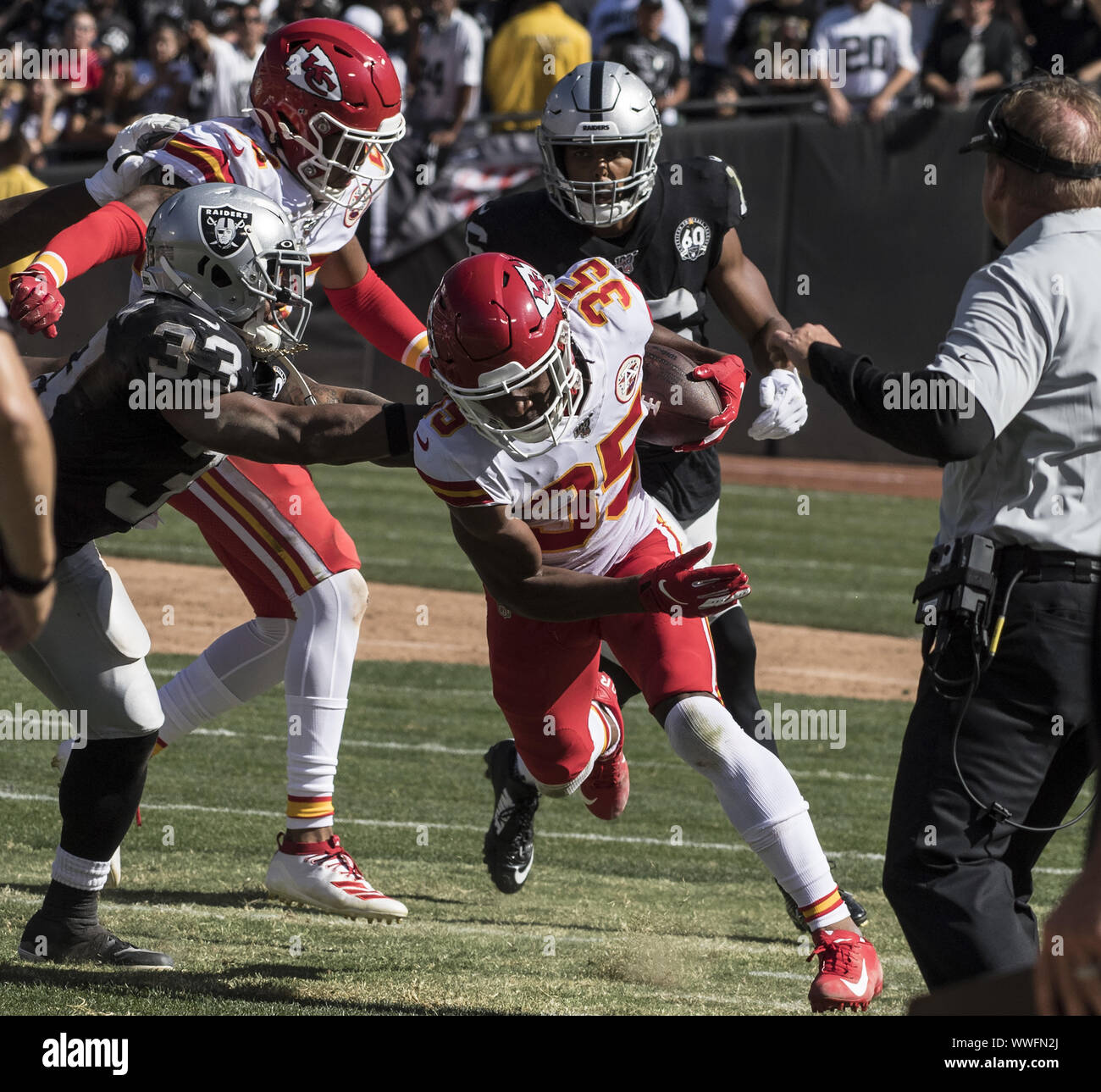 Oakland, United States. 15th Sep, 2019. Kansas City Chiefs cornerback ...