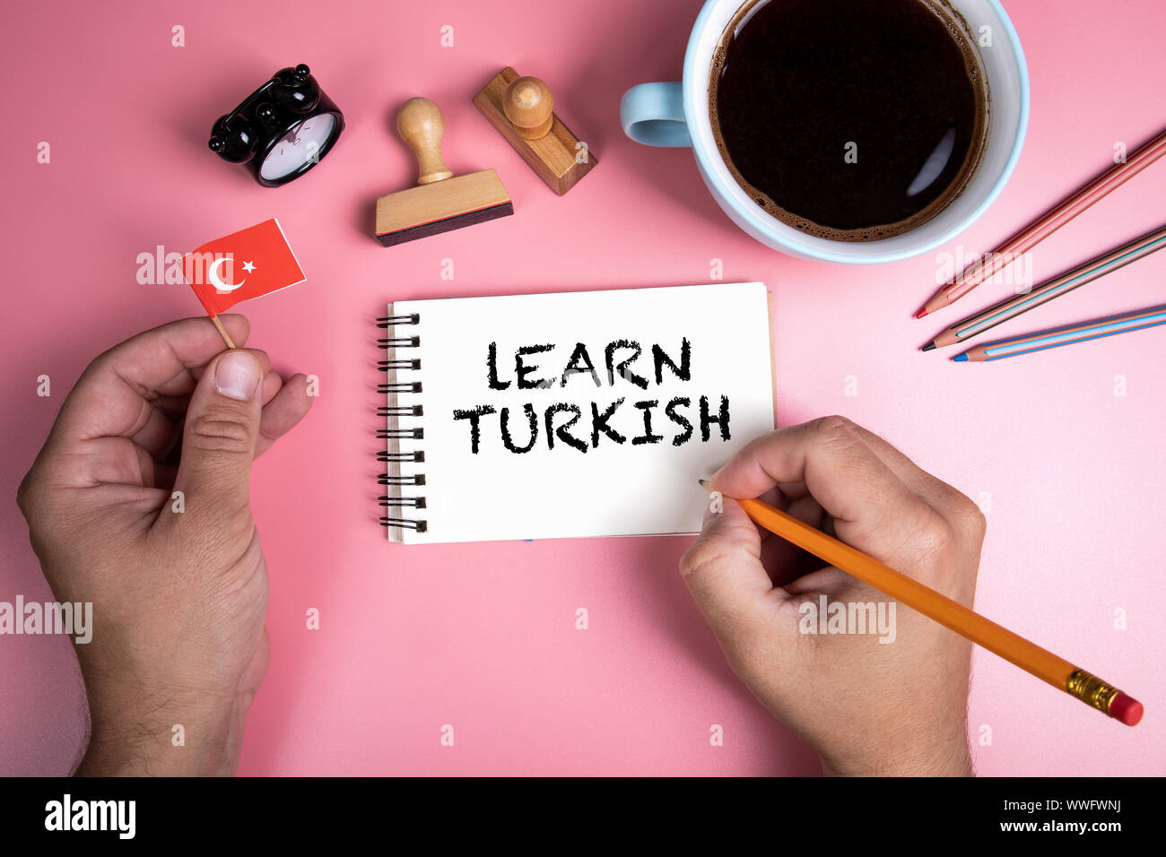 Learn turkish turkey language hi-res stock photography and images - Alamy