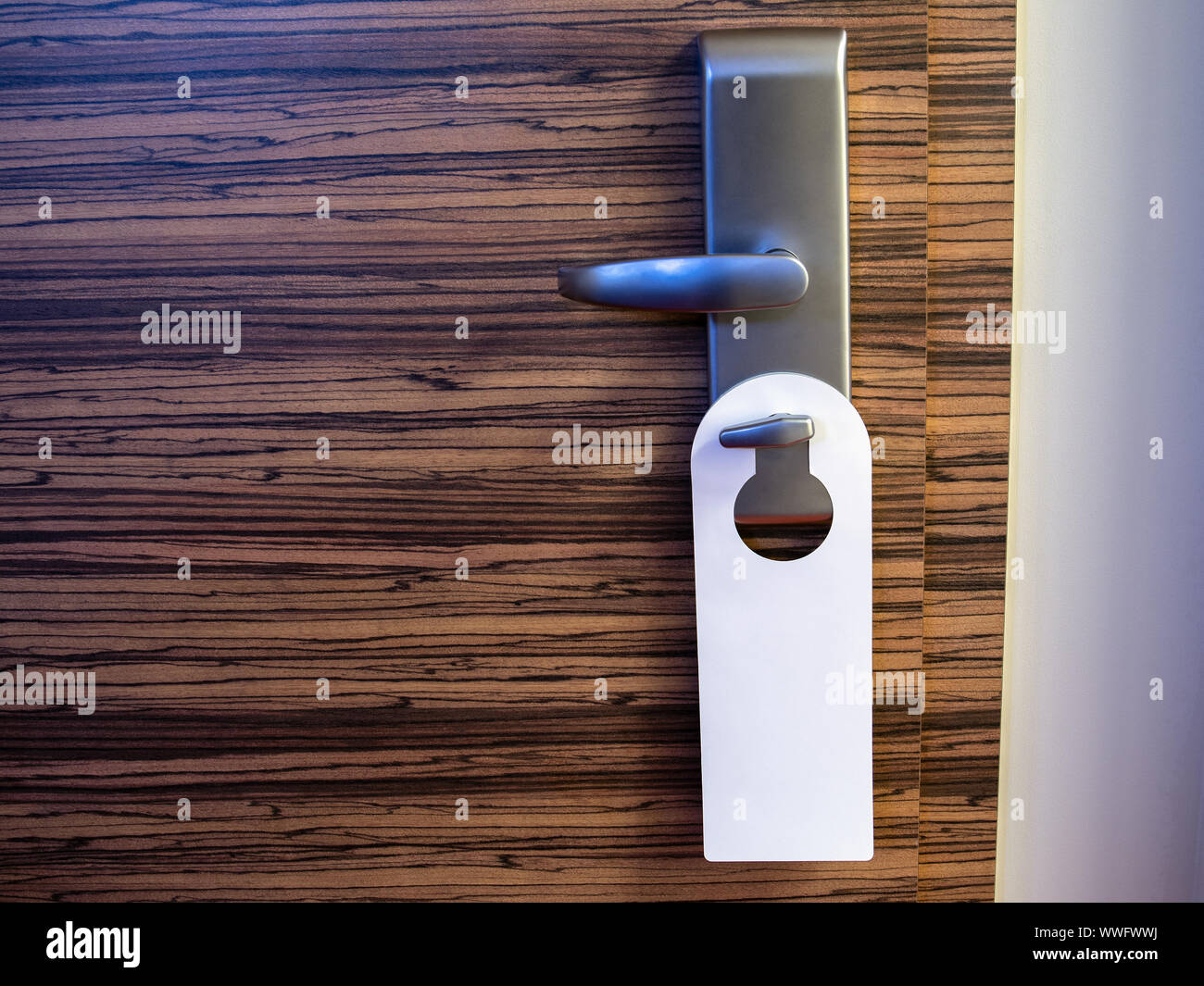Empty label door handle hi-res stock photography and images - Alamy