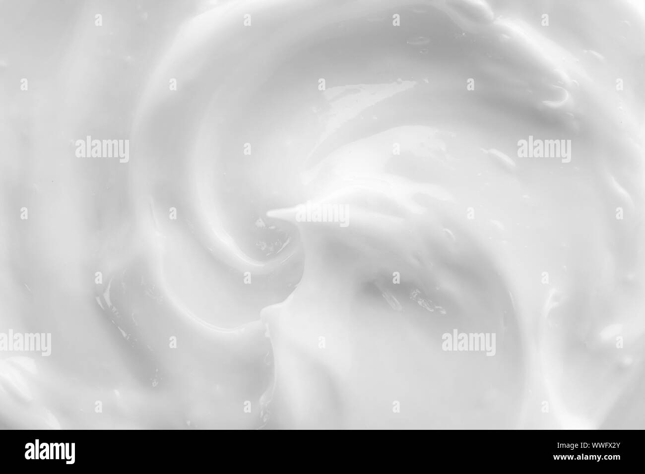 Texture of natural cream, closeup Stock Photo - Alamy