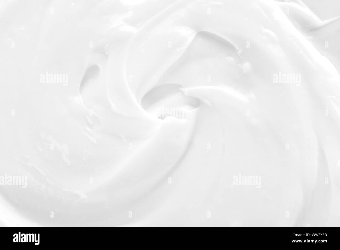 Texture of natural cream, closeup Stock Photo - Alamy