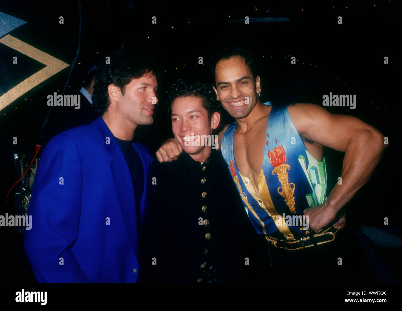 West Hollywood, California, USA 10th December 1994 Guest, Dancer Kevin ...