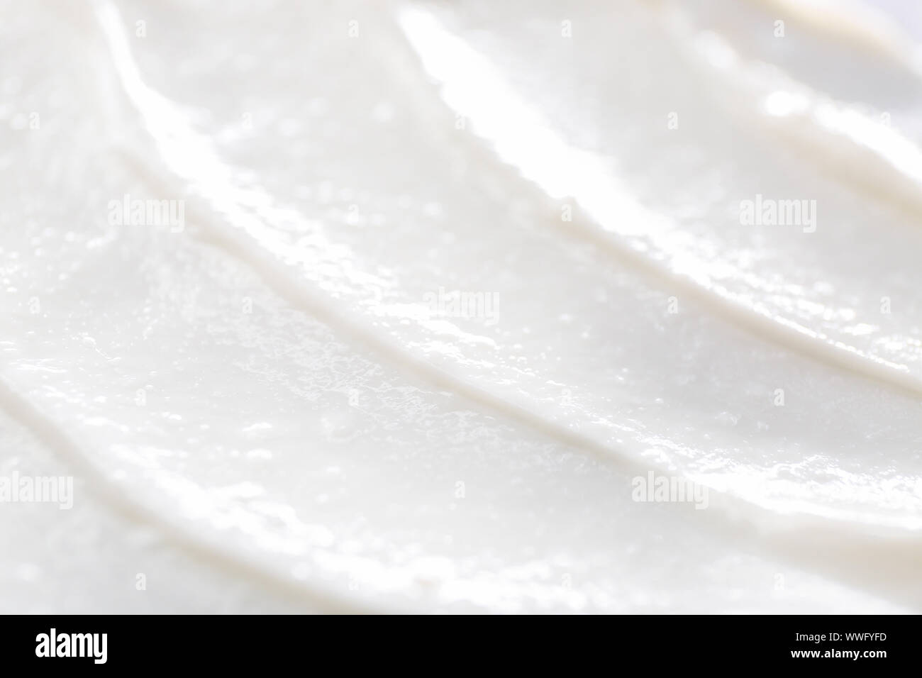 Texture of natural cream, closeup Stock Photo - Alamy
