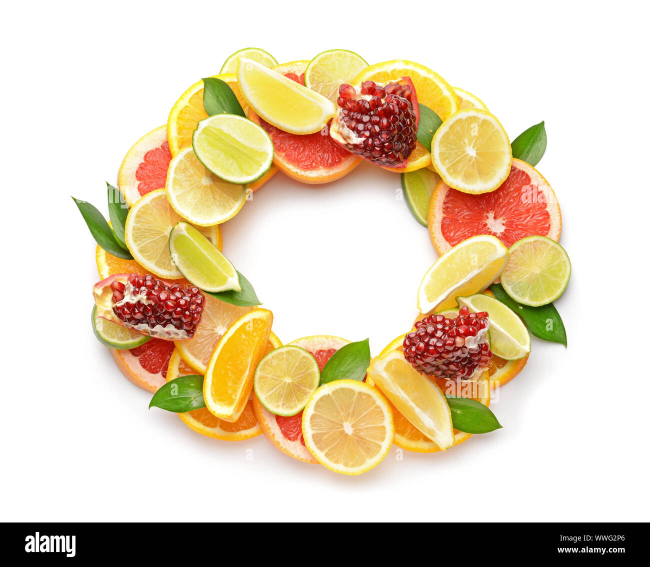 Frame made different natural Cut Out Stock Images & Pictures - Alamy