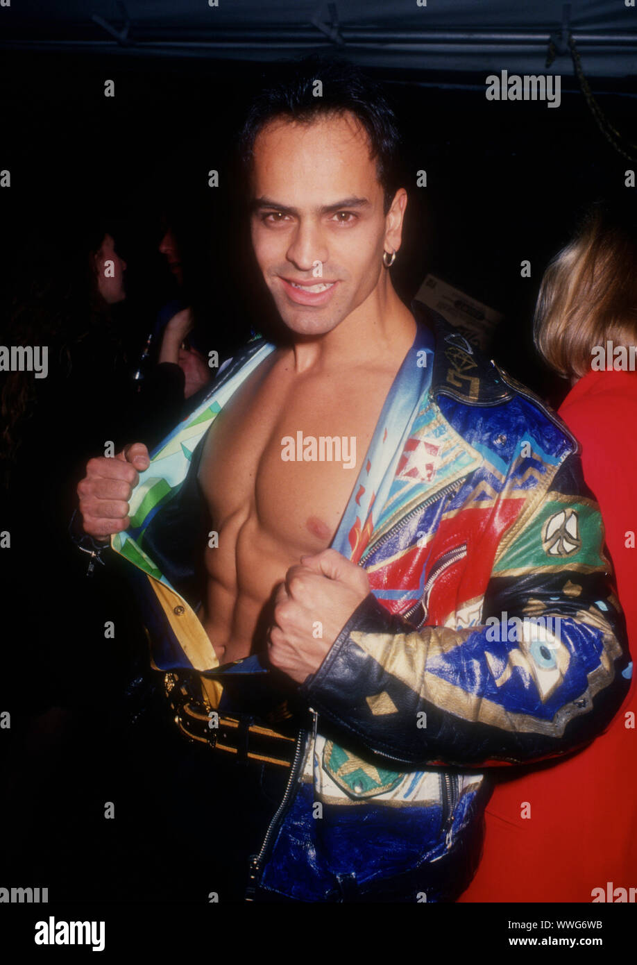 West Hollywood, California, USA 10th December 1994 Actor/model Apollo ...