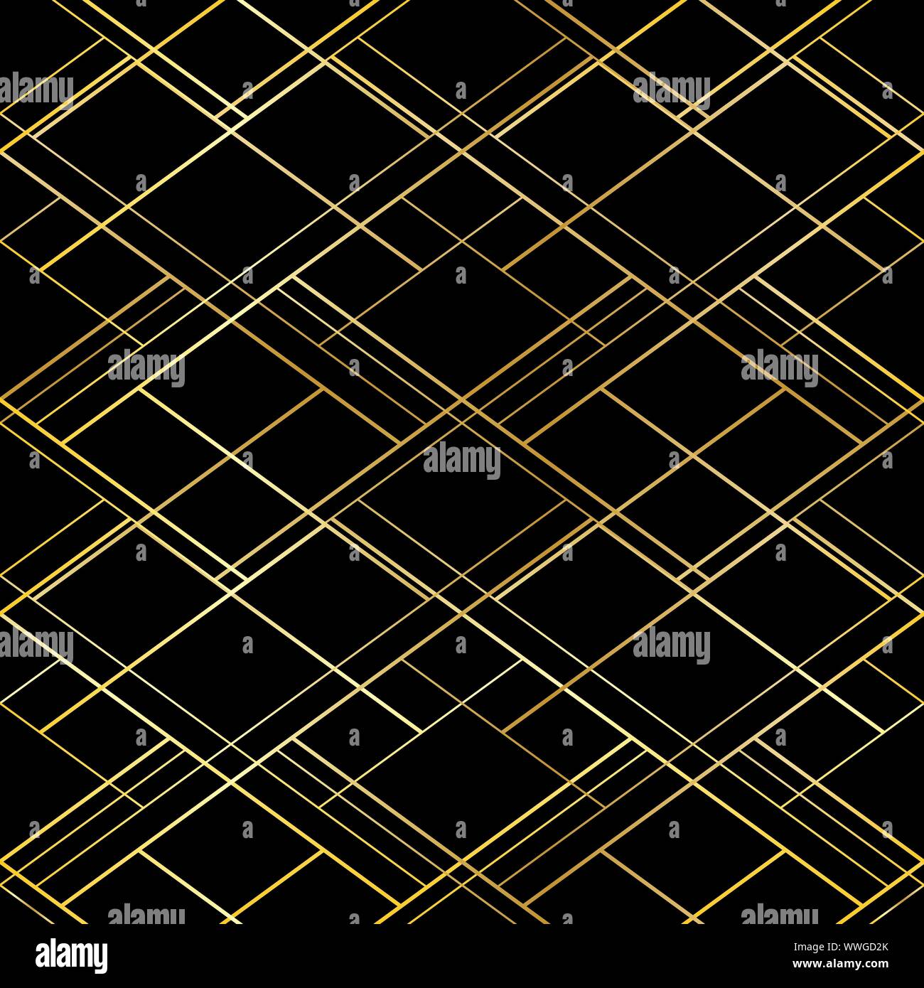 Golden cross threads background. Luxury vector seamless pattern Stock ...