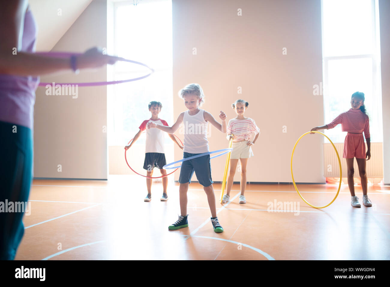 Hula hoops hi-res stock photography and images - Alamy