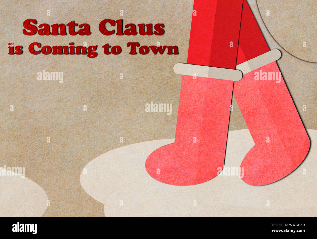 Santa claus is coming to town hi-res stock photography and images - Alamy