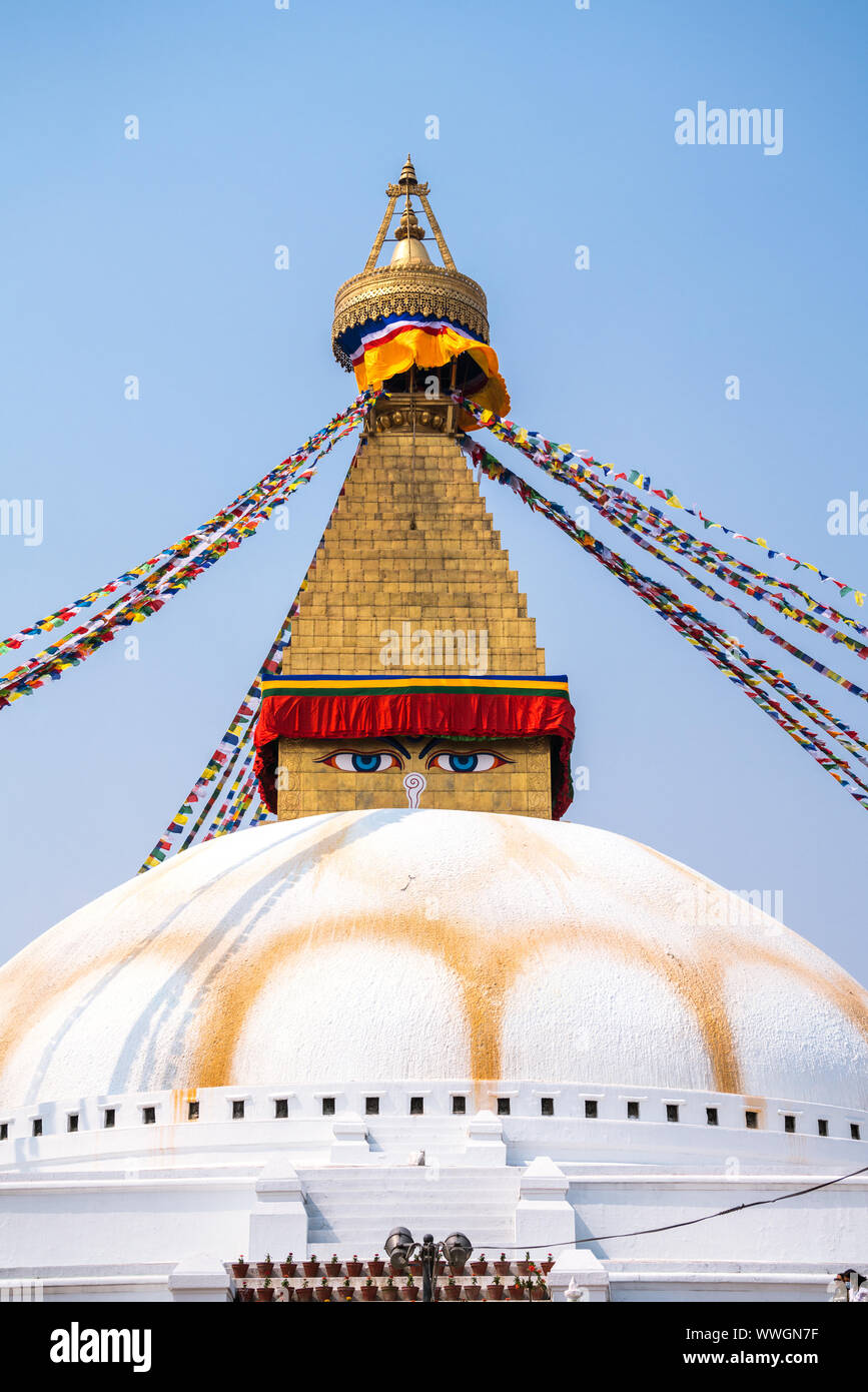 Boudhanath stupa nepal attractions hi-res stock photography and images ...