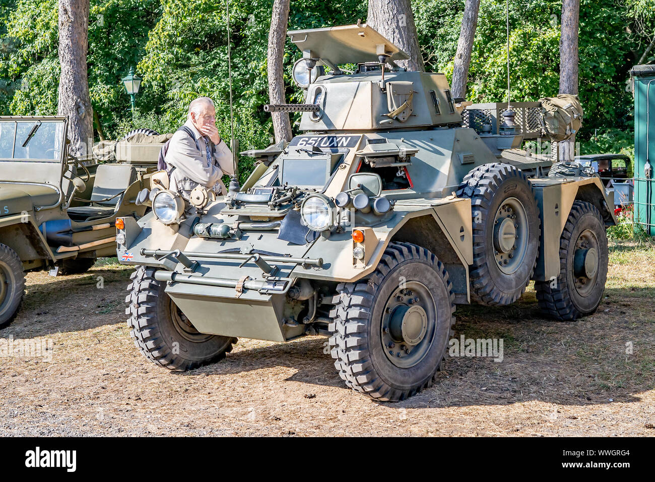 Old military vehicles on display hi-res stock photography and images ...