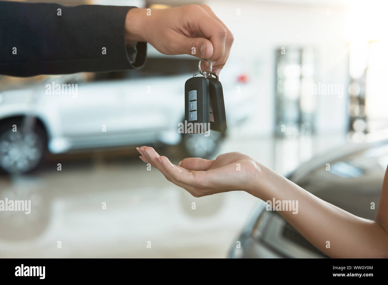 Giving greet hi-res stock photography and images - Alamy