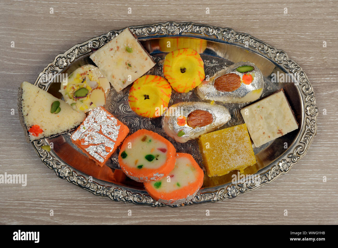 Indian traditional sweets hi-res stock photography and images - Alamy