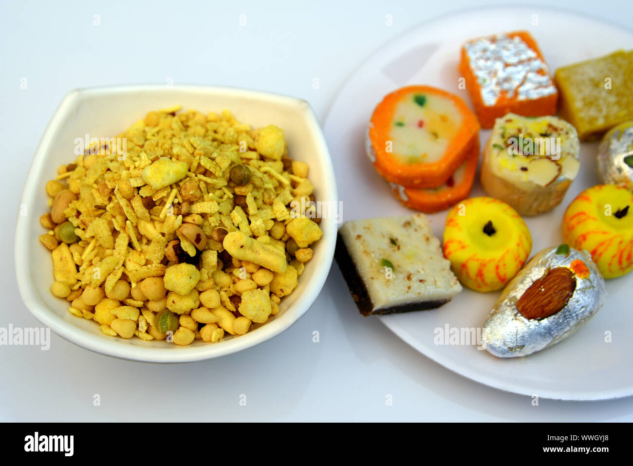 Indian traditional sweets hi-res stock photography and images - Alamy