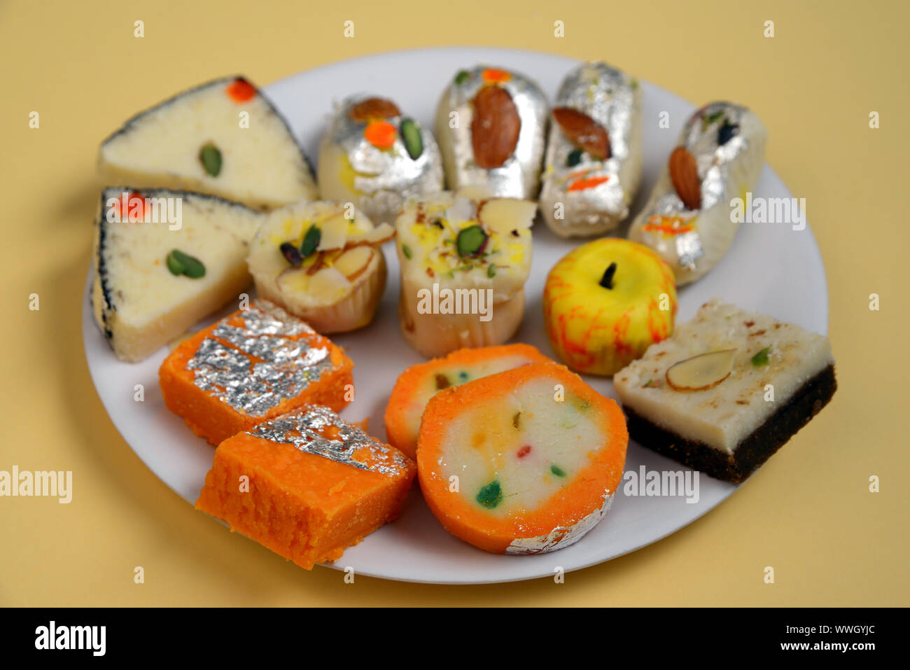 Indian traditional sweets hi-res stock photography and images - Alamy