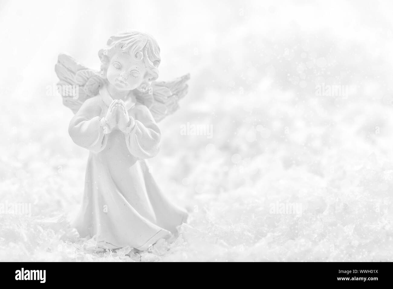 Christmas valentine love winter Black and White Stock Photos & Images ...